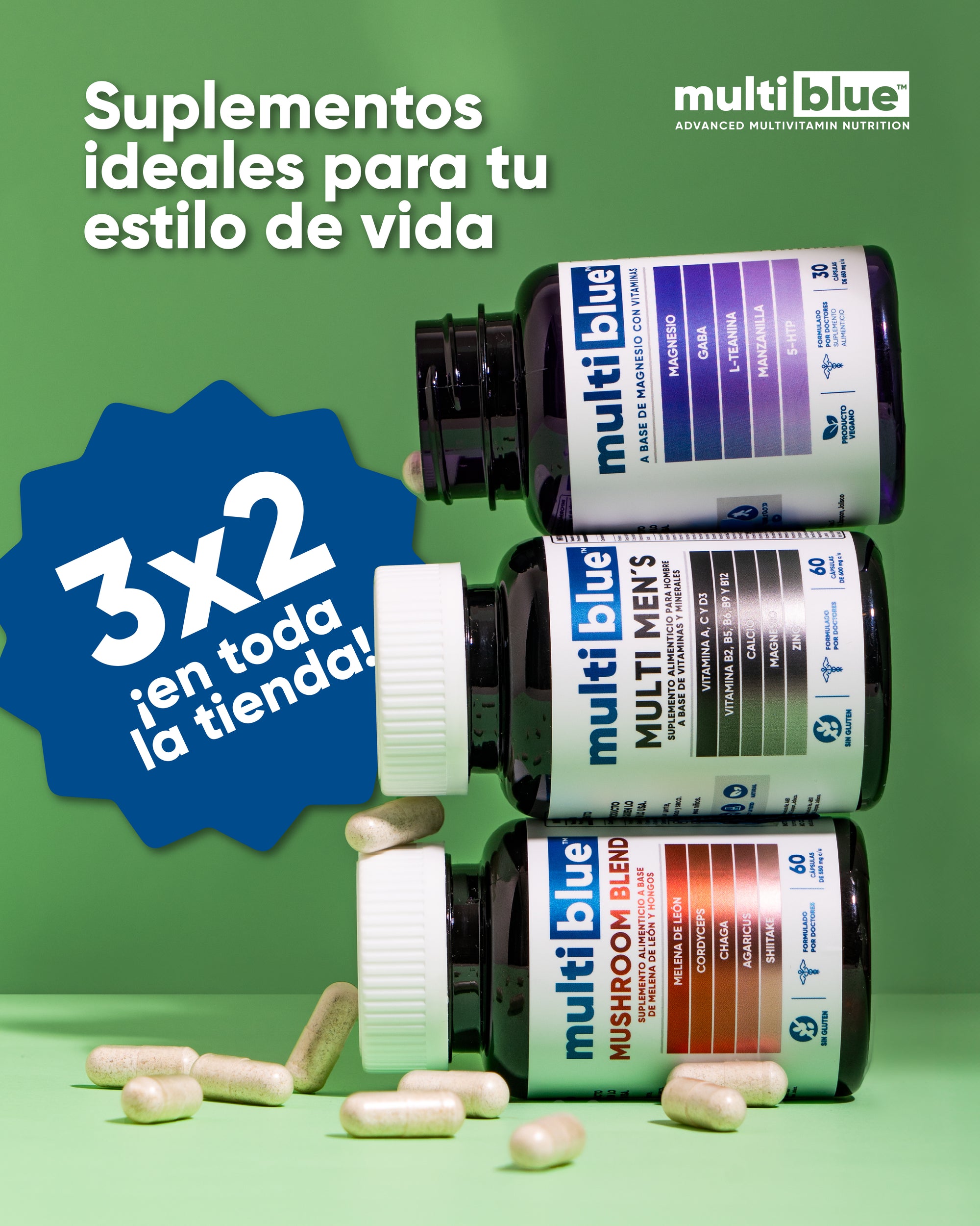MultiBlue | Los Multivitamínicos #1 en el Mercado