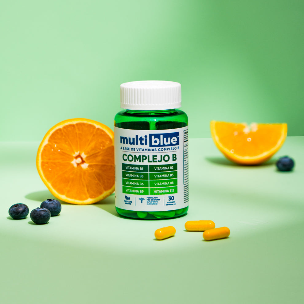 Multiblue Complejo B 30 Cap – MultiBlue | Los Suplementos #1 en el Mercado