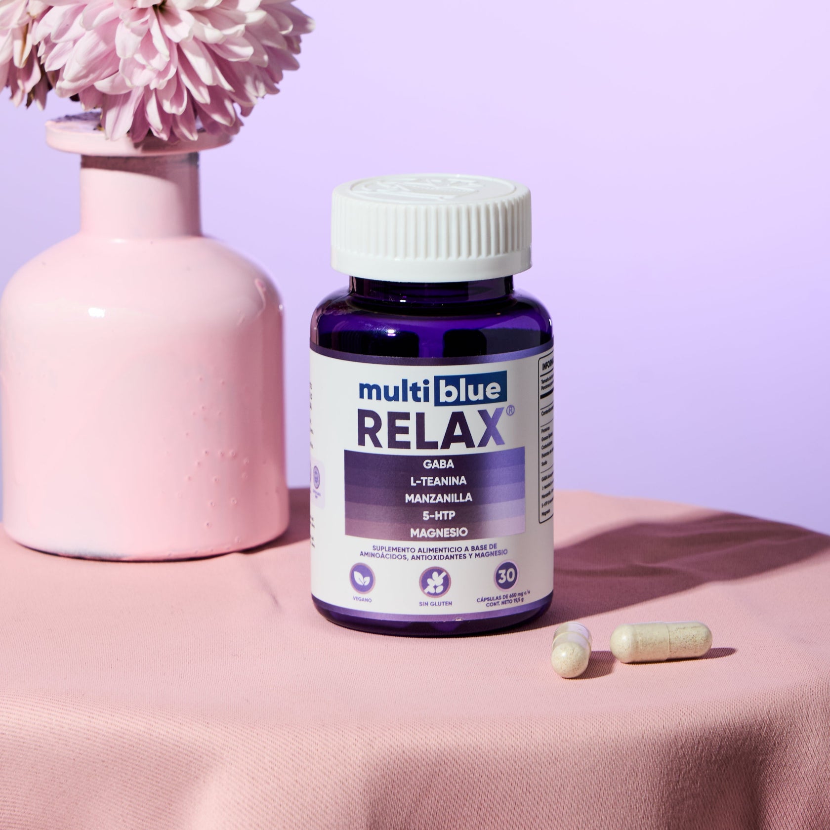 Multiblue Relax 30 Cap – MultiBlue | Los Suplementos #1 en el Mercado