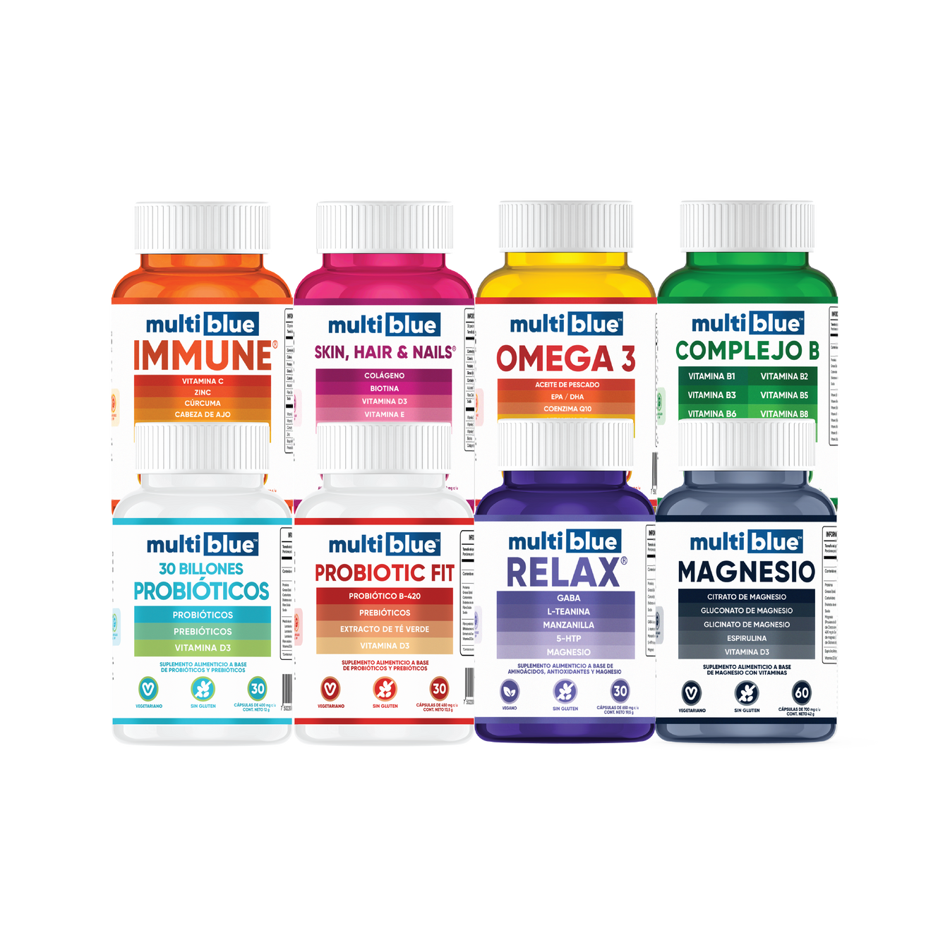 MultiBlue Todos - $349 c/u (8 Frascos) (Ahorra $402) – MultiBlue | Los ...