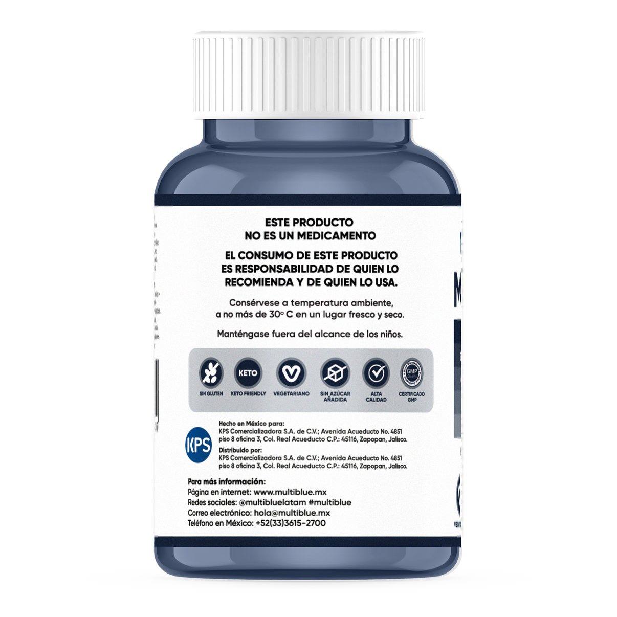 Multiblue Magnesio 60 Cap – MultiBlue | Los Suplementos #1 en el Mercado