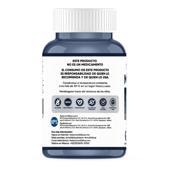 Multiblue Magnesio 60 Cap – MultiBlue | Los Suplementos #1 en el Mercado