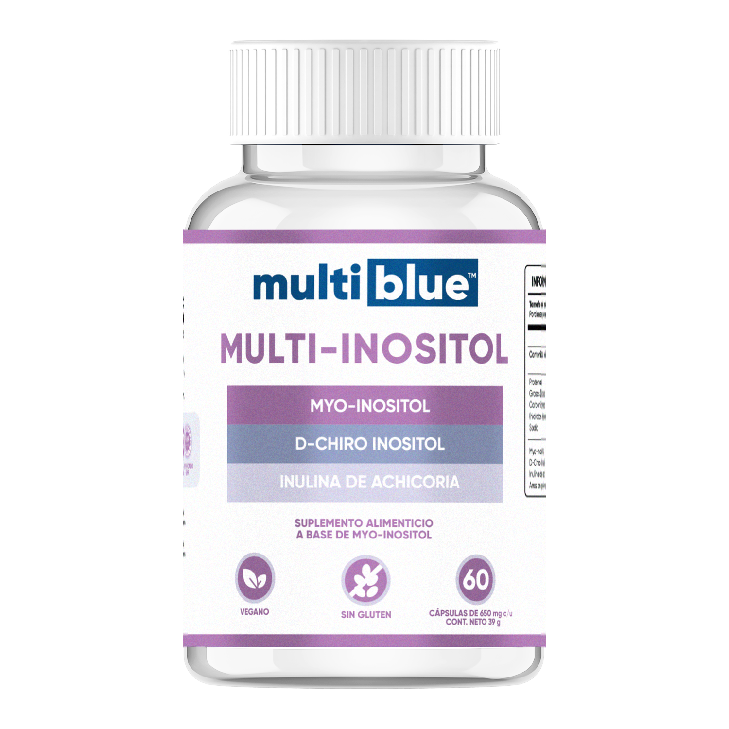 Multiblue Inositol 60 Cap – MultiBlue | Los Multivitamínicos #1 en el ...
