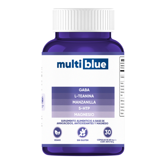 Multiblue Magnesio y GABA 30 Cap – MultiBlue | Los Suplementos #1 en el ...