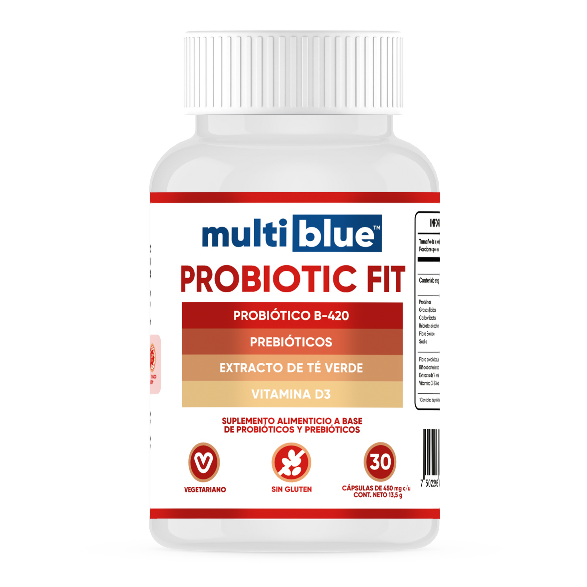 Multiblue Probiótico fit 30 Cap – MultiBlue | Los Suplementos #1 en el ...